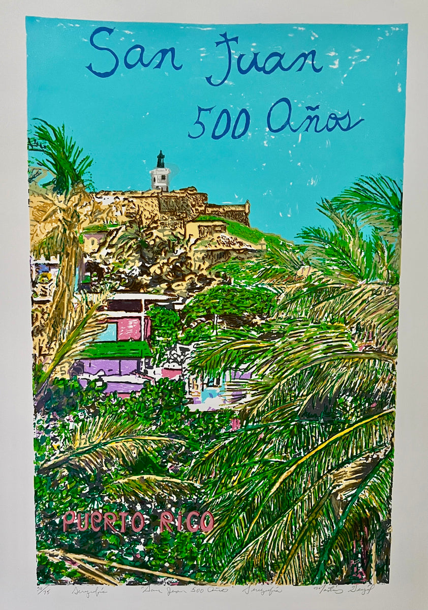 500 años San Juan por Martinez Geigel – Galeria de Puerto Rico
